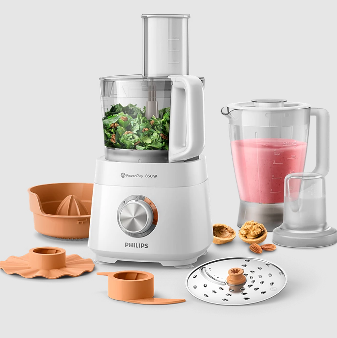 Philips Viva Collection Compact Food Processor HR7520/01 - Shad Enterprises