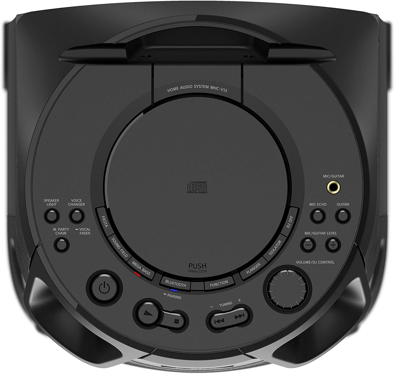 Sony High Power Audio System With Bluetooth Technology MHC-V13 - Shad ...